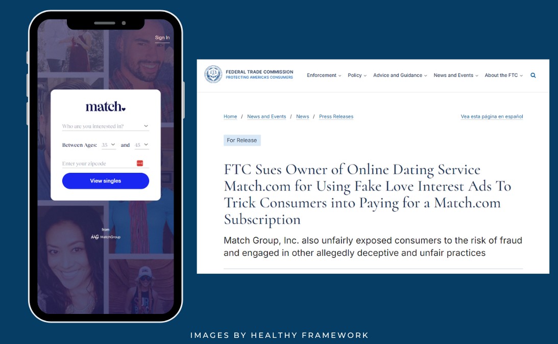 Reviewing Match.com Reveals FTC Troubles & Long Track Record