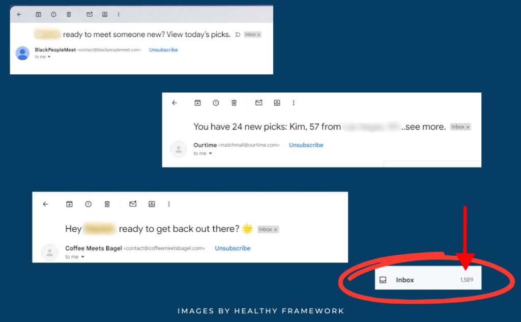 Why Am I Getting Spam Emails From Dating Apps?
